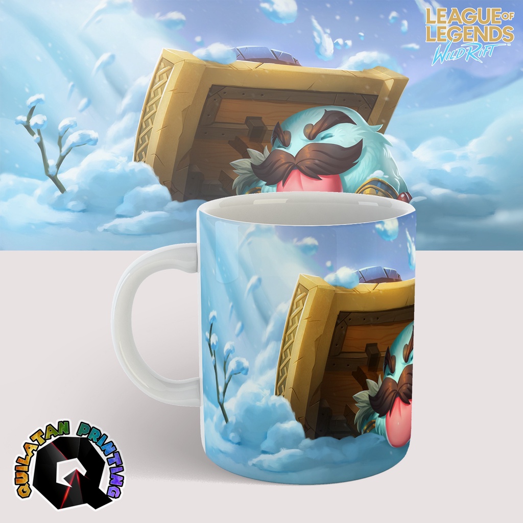 League of Legends Wildrift Poro Hero Braum Mug/Magic Mug | Shopee ...