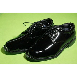 Wet Look Shoes/Charol Shoes for Men Black | Shopee Philippines