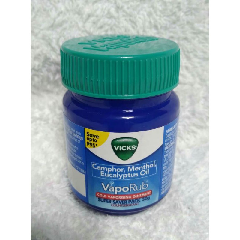 VICKS VAPORUB (50g) | Shopee Philippines