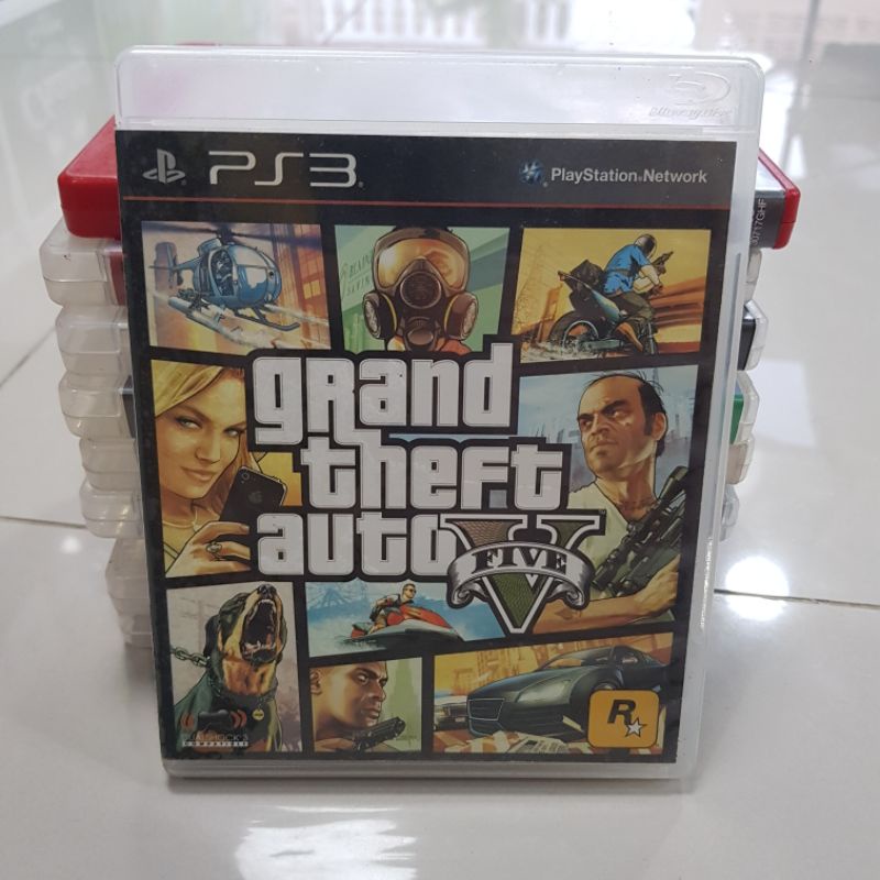 Ps3 Disc GTA V Grand theft Auto 5 (Zone3) (Eng) | Shopee Philippines