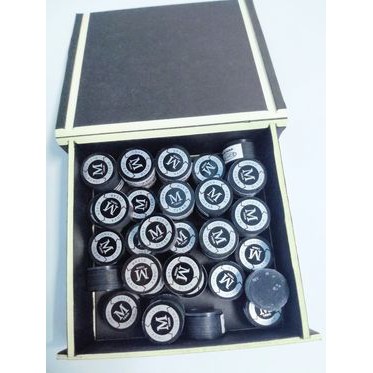 1pc. KAMUI TIP MEDIUM CLEAR ORIGINAL FOR BILLIARD CUE STICK ( tip ng ...