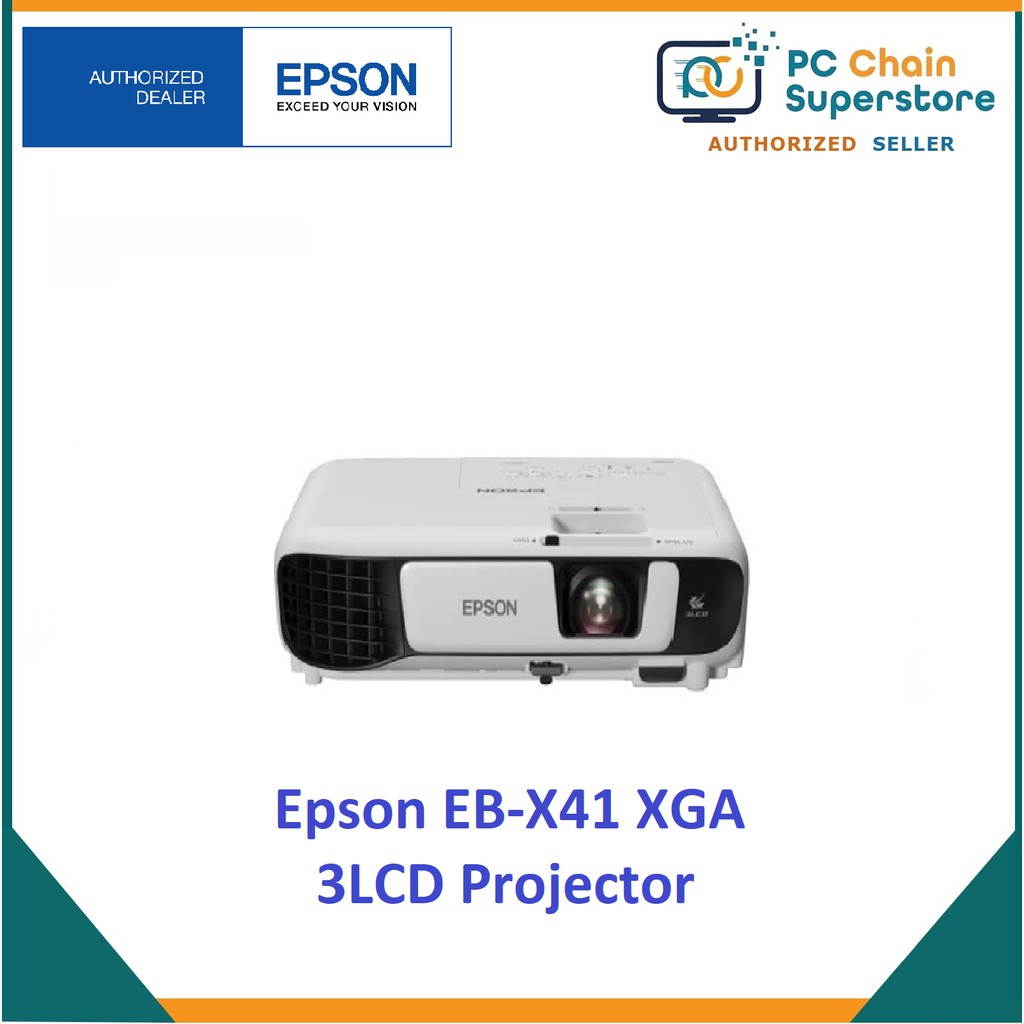 Epson EB-X41 XGA 3LCD Projector Wide 3,600 Lumens | Shopee Philippines