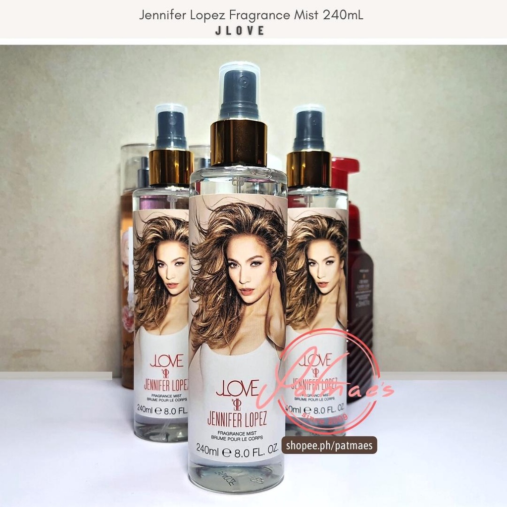 Jennifer Lopez JLOVE Fragrance Mist 240mL (sold each) | Shopee Philippines