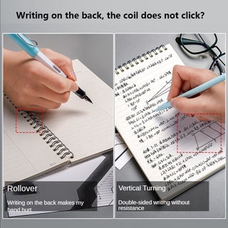 COD Spring Notebook A6/A5/B5/A4 Flip Up Loose-Leaf Book Steno Notebook ...