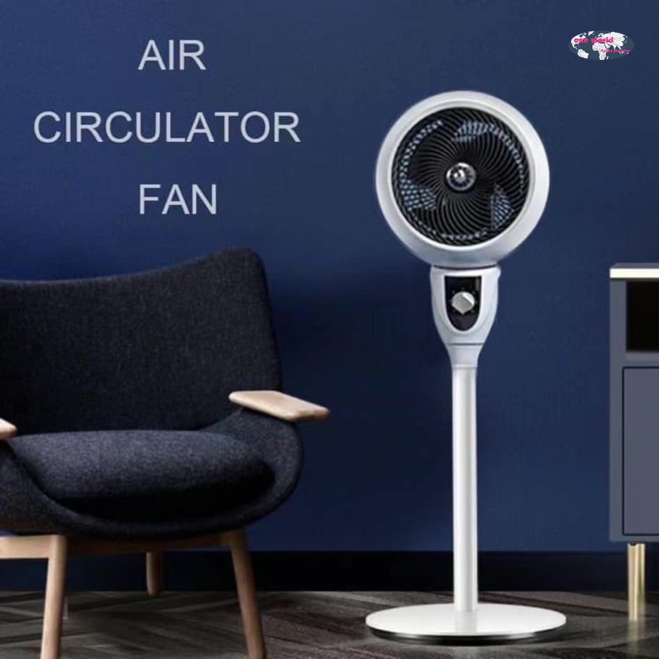 OW MIAO 3D Air Circulation Fan Household Desktop Electric Fan | Shopee ...