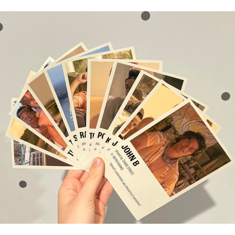 OBX Outer Banks Characters Waterproof Poster Print Pack Minimalist ...