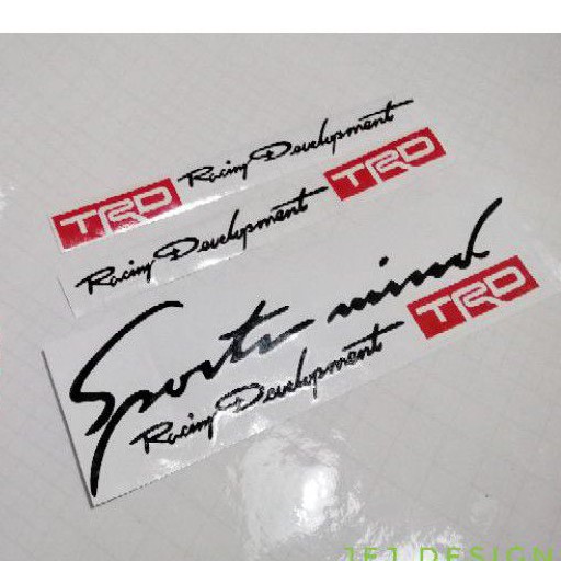 TRD Racing Development for hood and door side(L/R) | Shopee Philippines