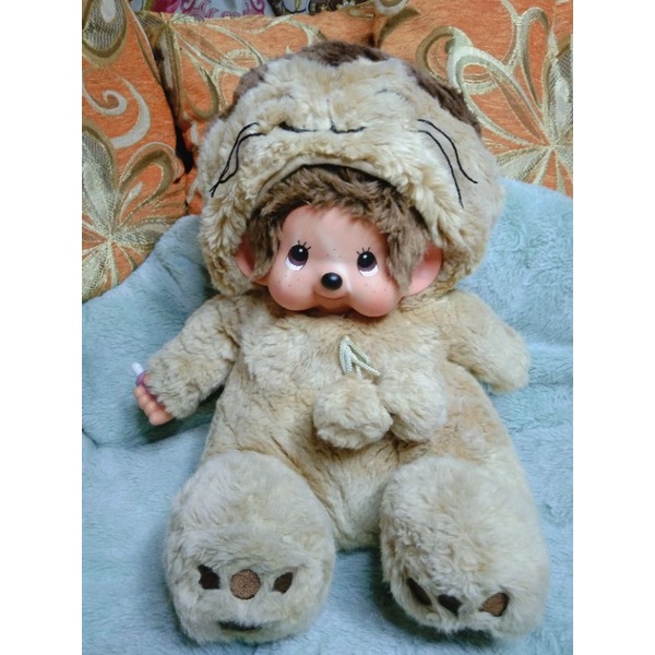 BIG MONCHHICHI + bundle larva- PRELOVED STUFFED TOY | Shopee Philippines