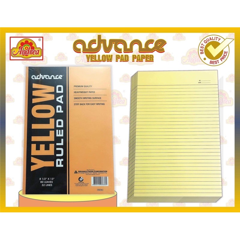 yellowpad - Best Prices and Online Promos - Mar 2023 | Shopee Philippines