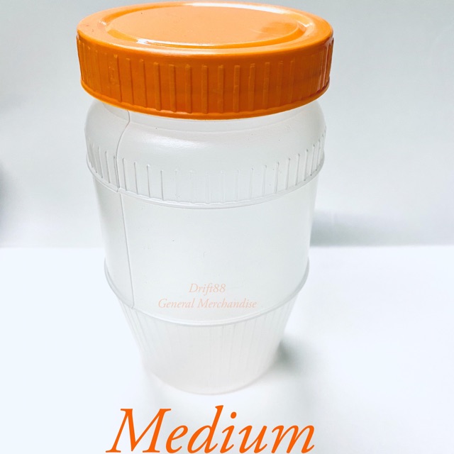 Medium Peanut Butter Container Jar 50pcs Empty Plastic Bottles Shopee Philippines
