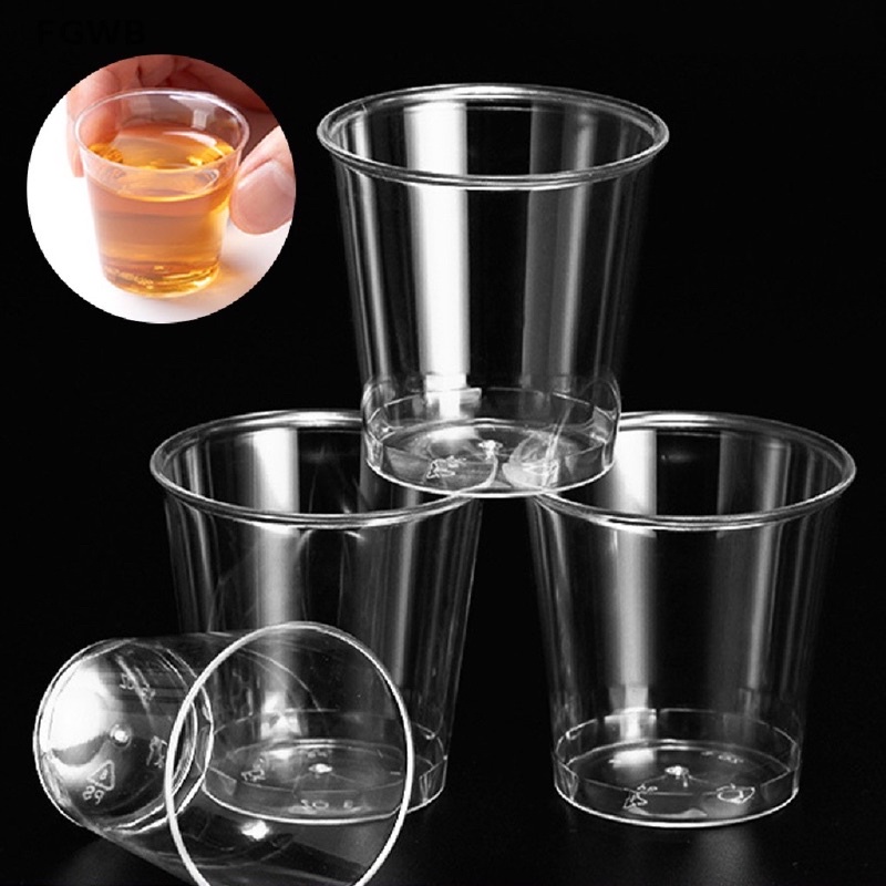 Disposable Plastic Shot Cups Party Shot Glass Clear Aviation Cups 30ml ...