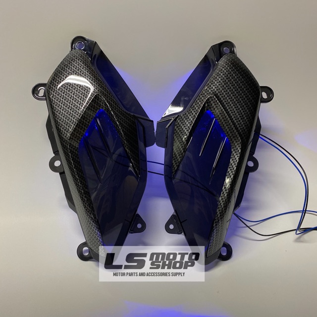 LS NEMO Side Vent Cover with LED lights for Old Nmax 2020 v1 2019 2018 ...