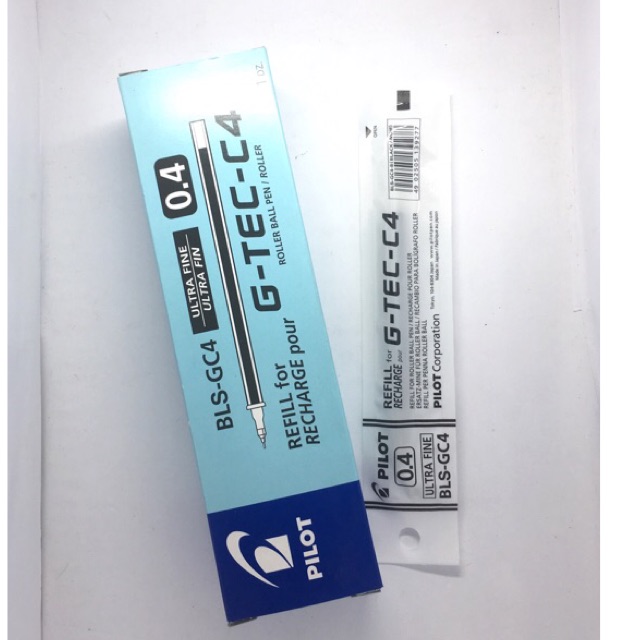 Refill Pilot 0.4 Gtec C4 Black (Sold per piece) | Shopee Philippines