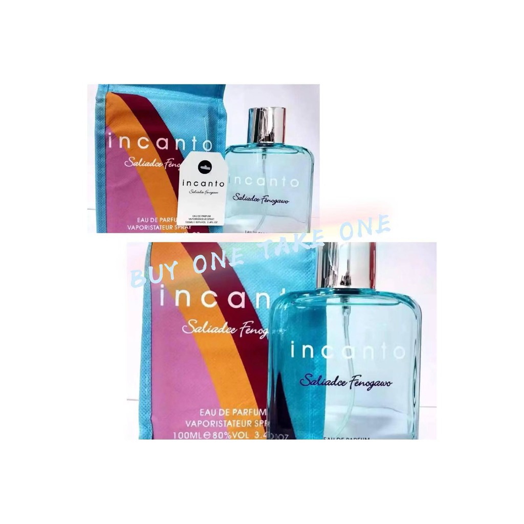 (BUY 1 TAKE 1) INCANTO 100ml (PERFUME WITH POUCH) | Shopee Philippines
