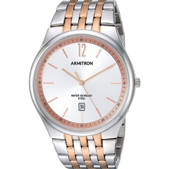 ARMITRON Two-Tone with Date Function Men's Watch | Shopee Philippines