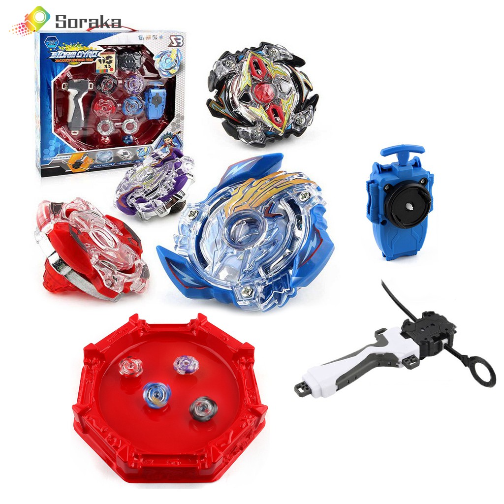 Beyblade Burst Starter Battle Set Launcher Rapidity Beyblade Kid Toys ...