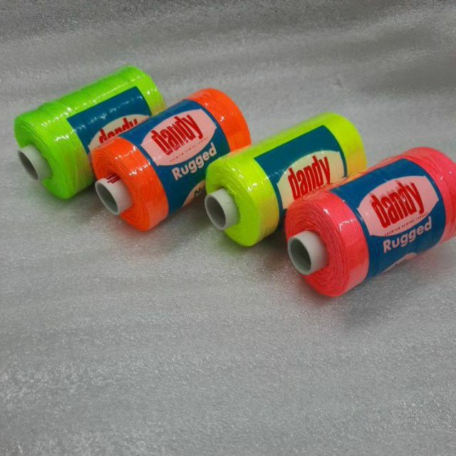 Dandy Rugged Tkt 30 Neon Colors Thread Pambidbid | Shopee Philippines