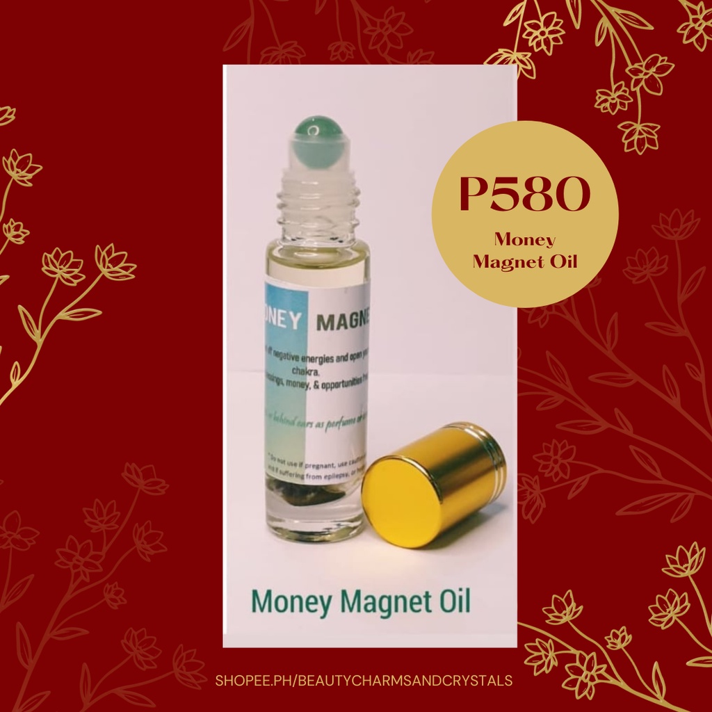Authentic Money Magnet Oil (with Wealthy Stones) | Shopee Philippines