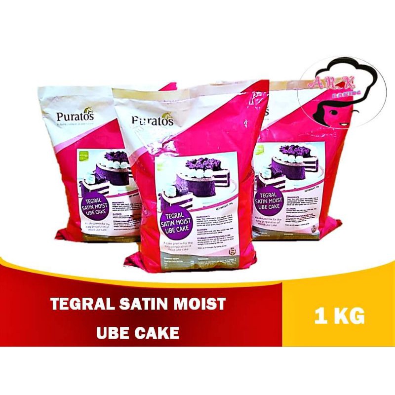 Puratos Tegral Satin Moist Ube Cake mix Premix 1kg | Shopee Philippines