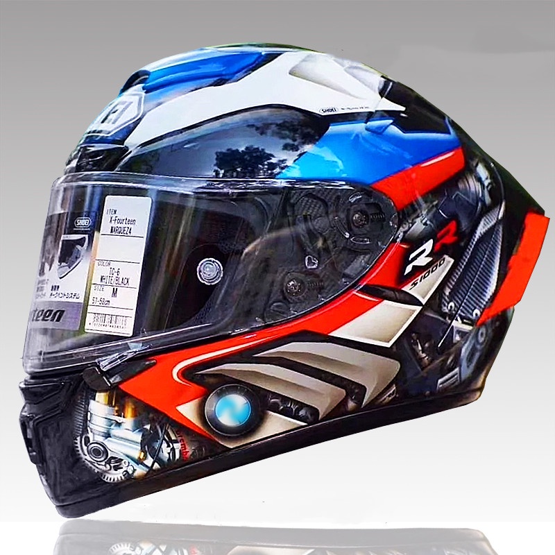 SHOEI X14 BWM / BWM RR Edition / SHOEI X14 / SHOEI X14 Full Face Helmet ...