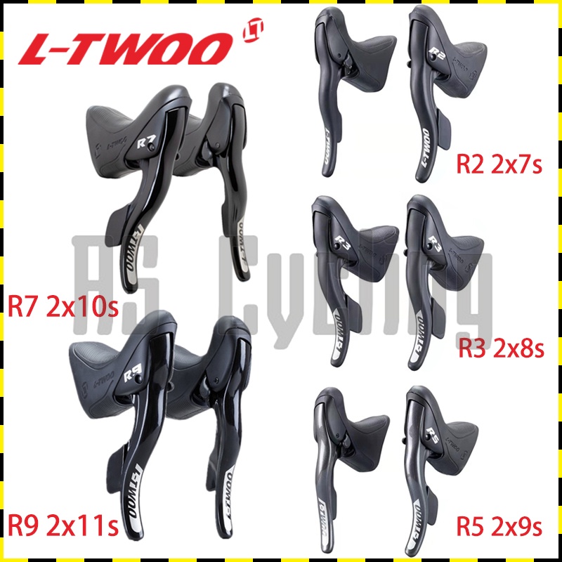 【COD&Ready】LTWOO R9/R7/R5/R3/R2 22/20/18/16/14 Speed Road Bike Shifters Lever Brake Bike ...