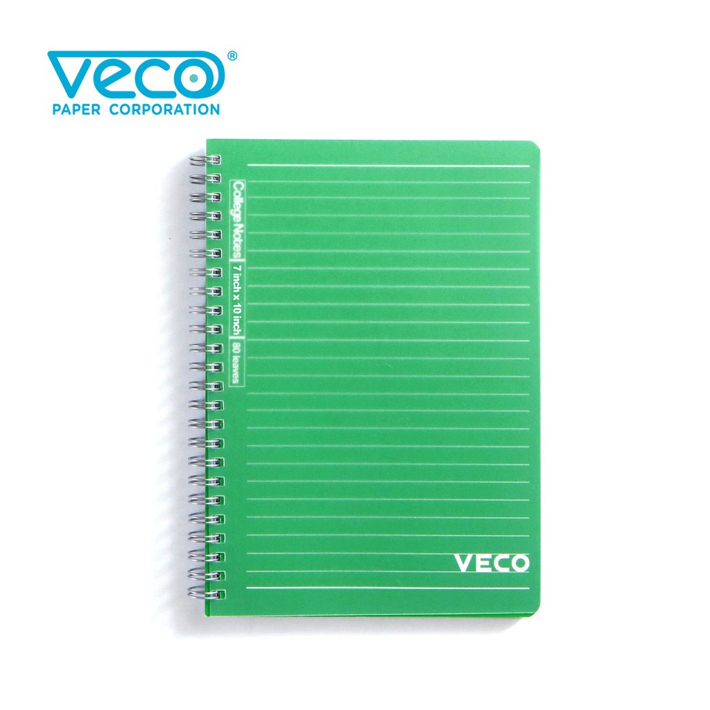 Veco College Notes Color Coding Notebook 80lvs 7x10in 60gsm (1pc ...