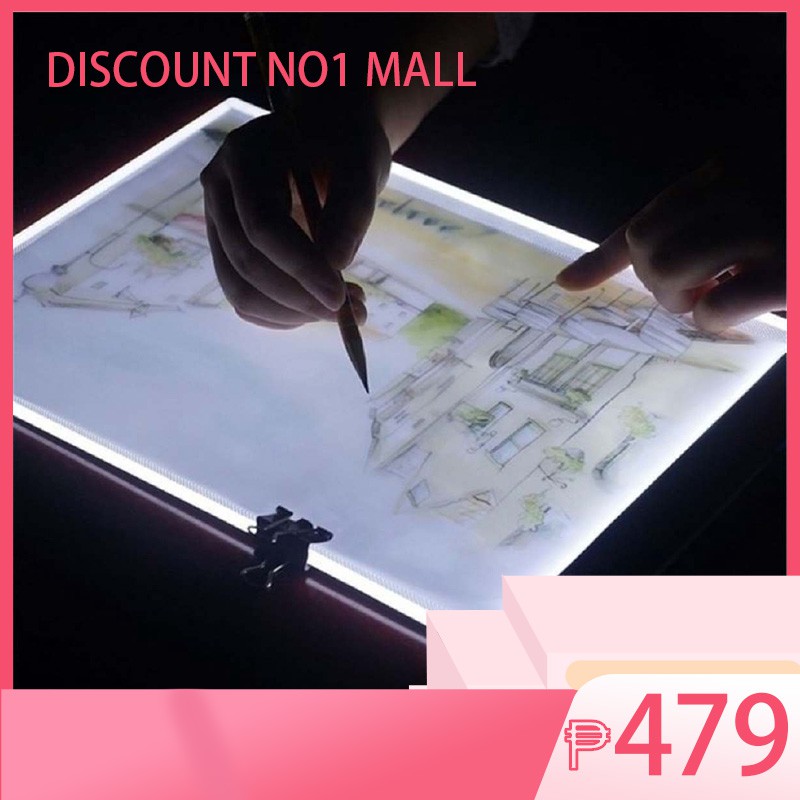 (Promotion)A4 LED Artist Thin Art Stencil Drawing Board Light Box ...