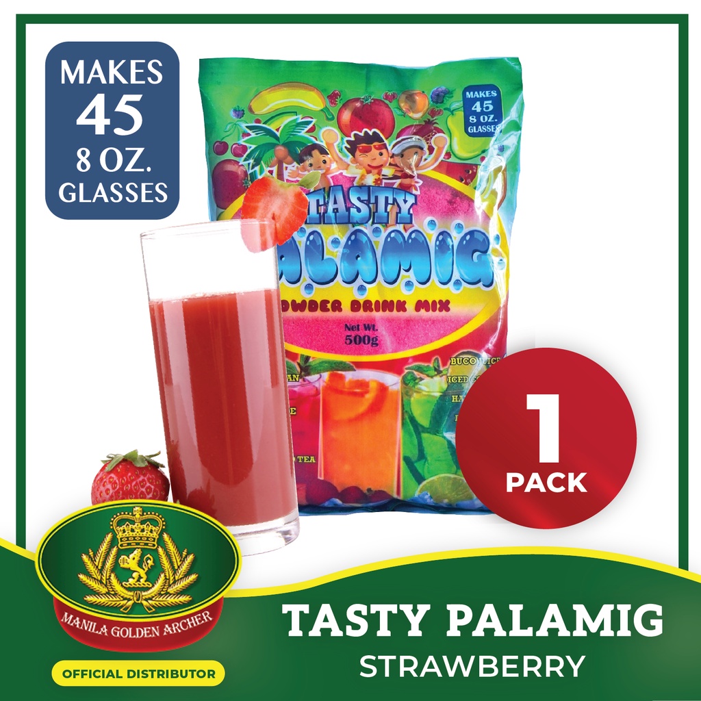 Tasty Palamig Powder Mix (Strawberry)1-pack | Shopee Philippines