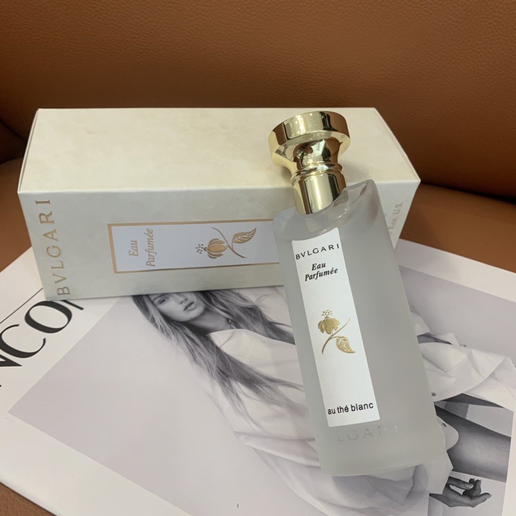 Bvlgari White Tea (Ming Zhen) Perfume 75ml Shopee Philippines | atelier ...