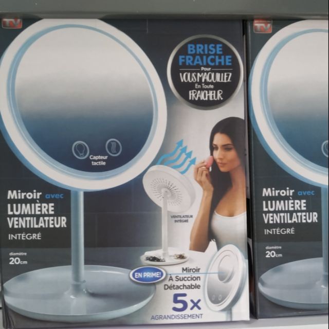 Vanity Mirror with Light And Fan Desk | Shopee Philippines