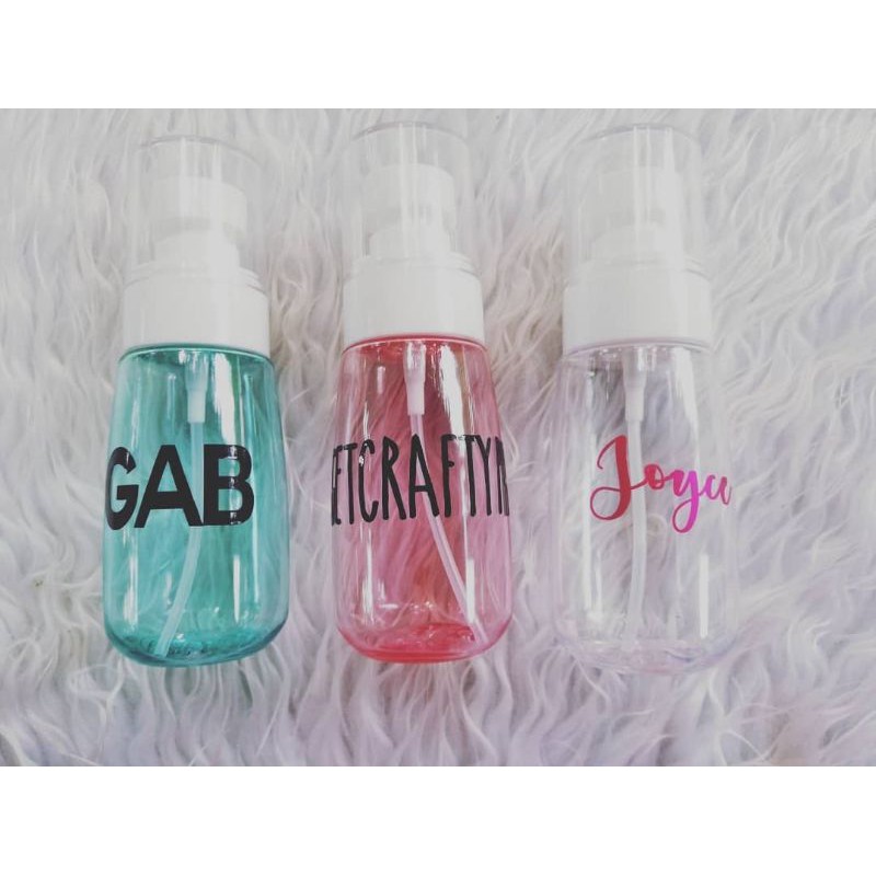 personalized alcohol spray bottle | Shopee Philippines