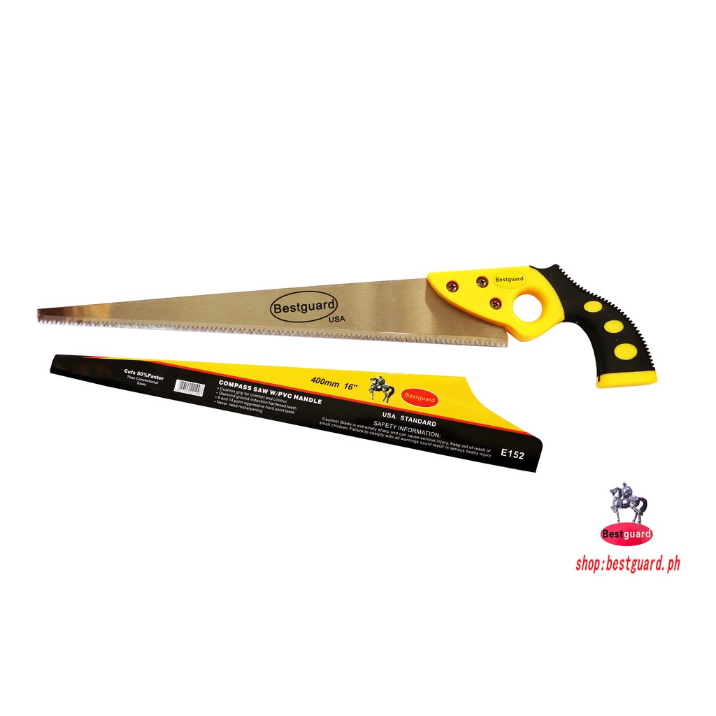 Bestguard E152 Compass Saw With PVC Handle 16" | Shopee Philippines