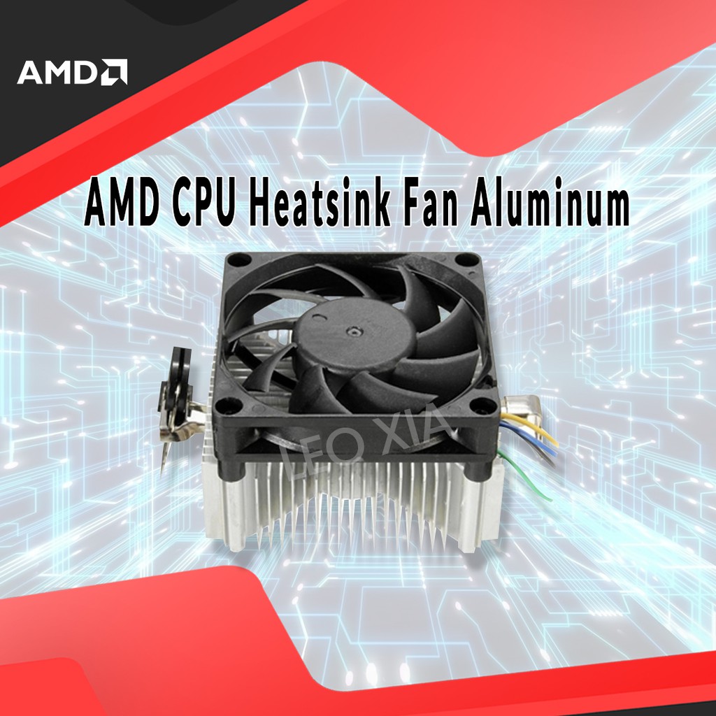 AMD CPU Heatsink Fan Aluminum, | Shopee Philippines