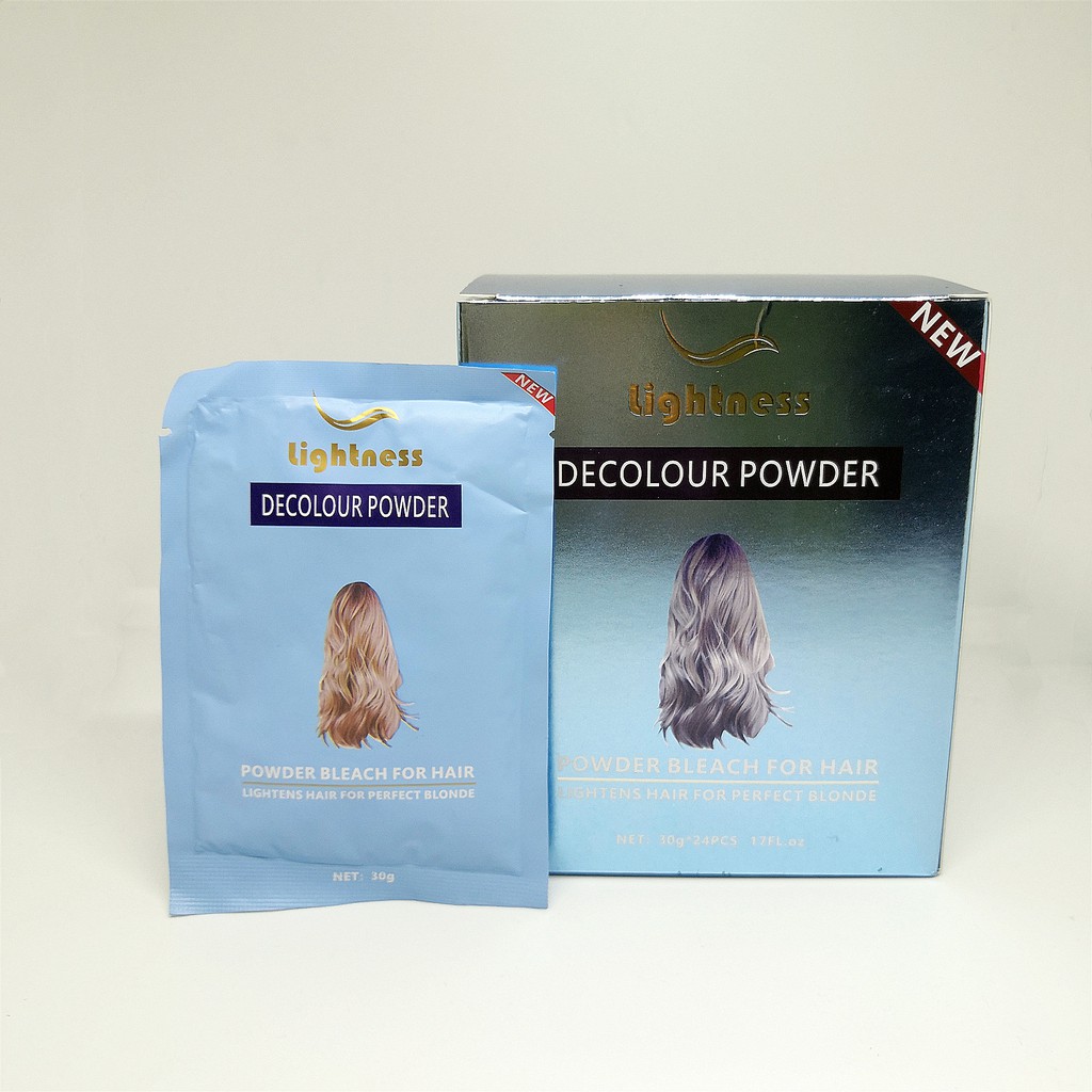 Lightness Decolour Powder Bleaching Powder 30g per sachet | Shopee ...