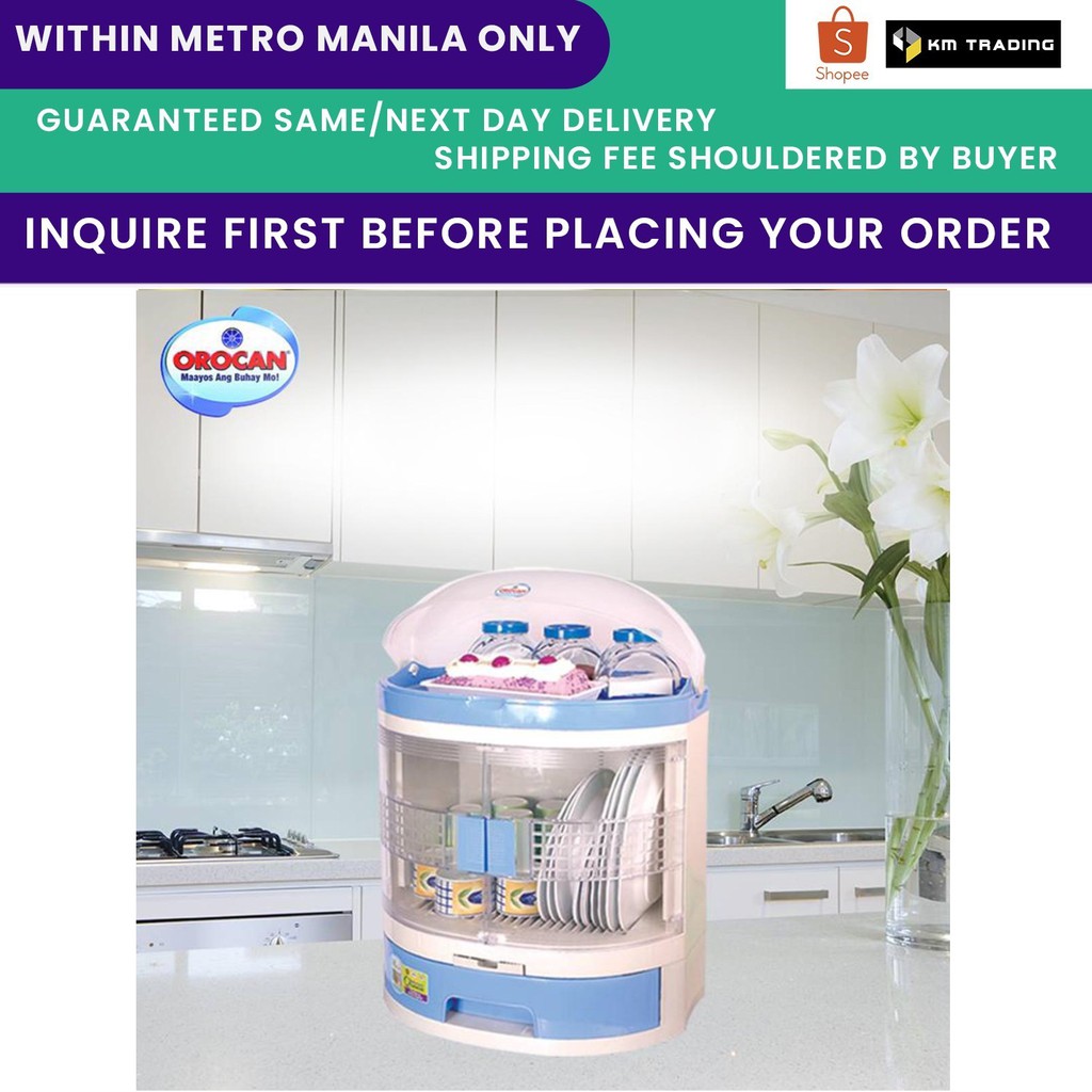 Orocan Kitchen Queen Dish Organizer Dish Rack/Dishrack Dish Cabinet ...