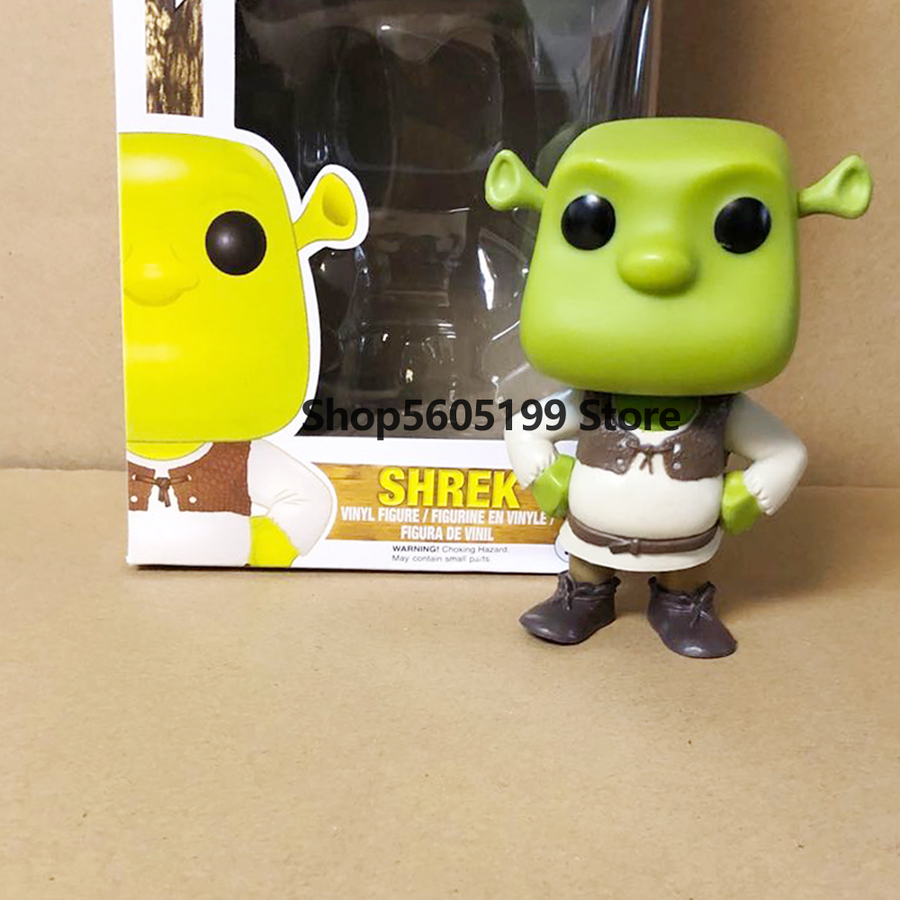 NEW!! Dreamworks Shrek Shrek With Box POP Model Figure Collectible ...