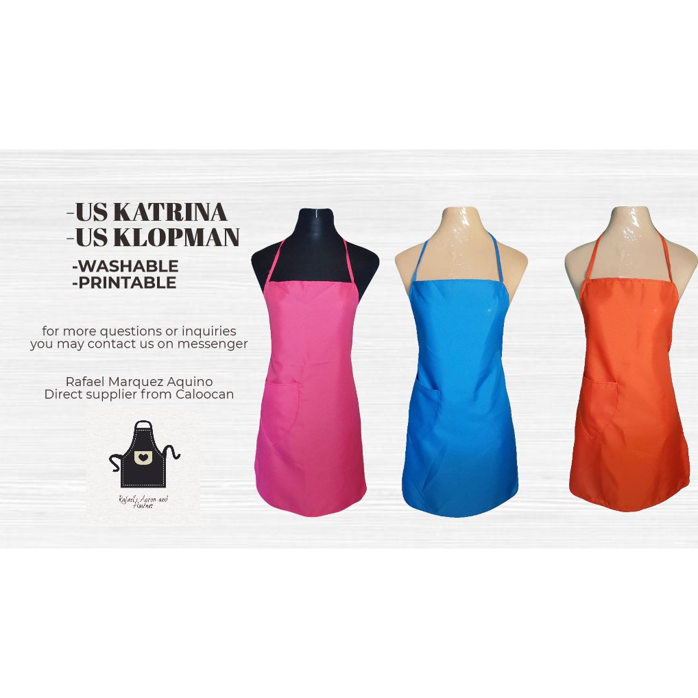 Apron Regular Very affordable yet Quality | Shopee Philippines