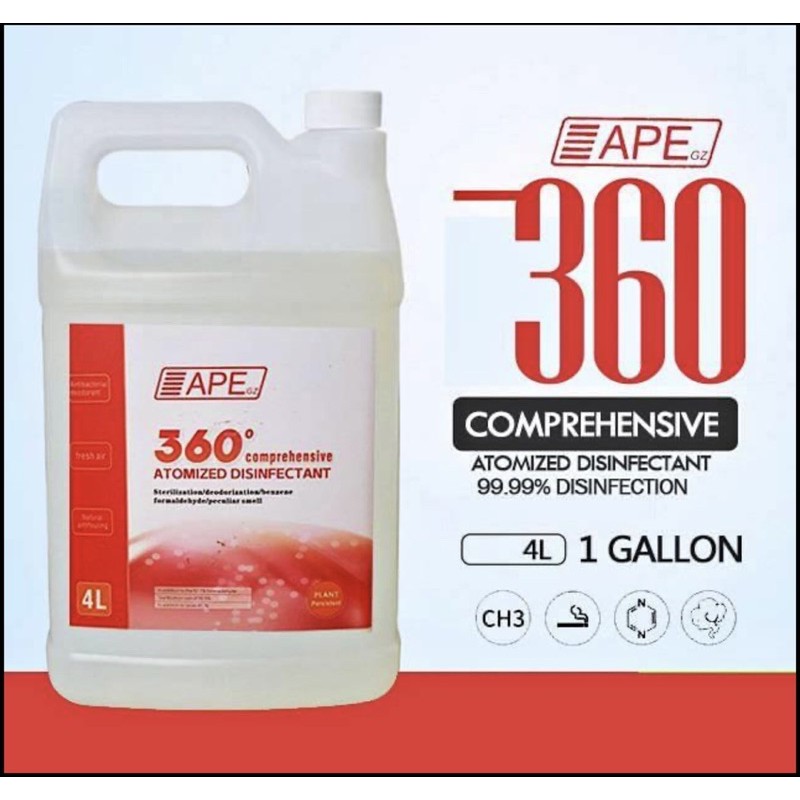 new! APE 360 Heng De disinfectant fogging solution | Shopee Philippines