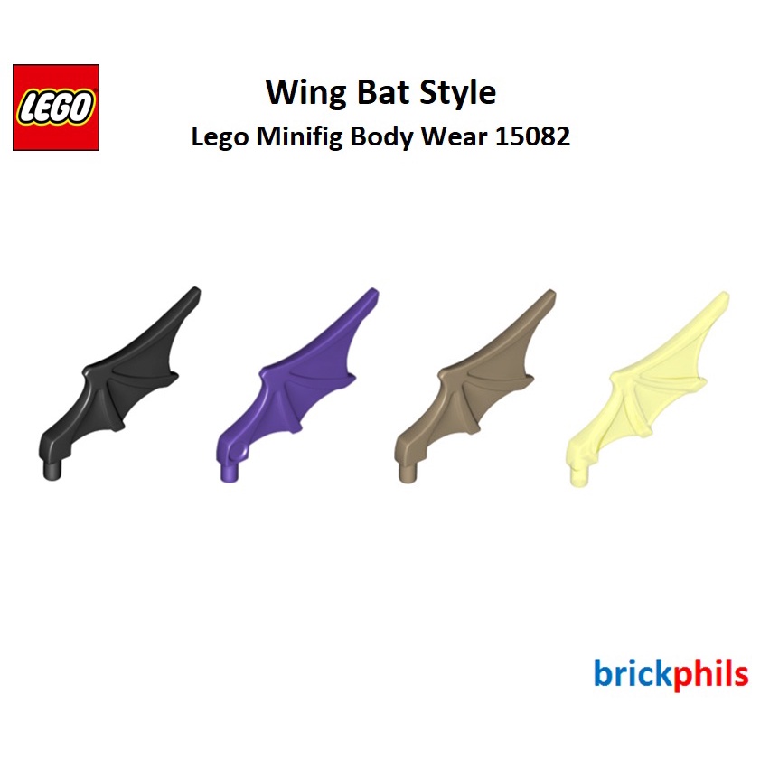 Lego Minifig Body Wear 15082 - Wing Bat Style (2pcs per Lot) | Shopee Philippines
