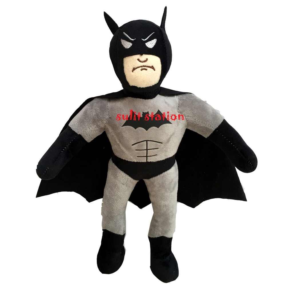 15" SUPER HERO BATMAN STUFFED PLUSHIE STUFF PLUSH DOLL TOYS | Shopee ...