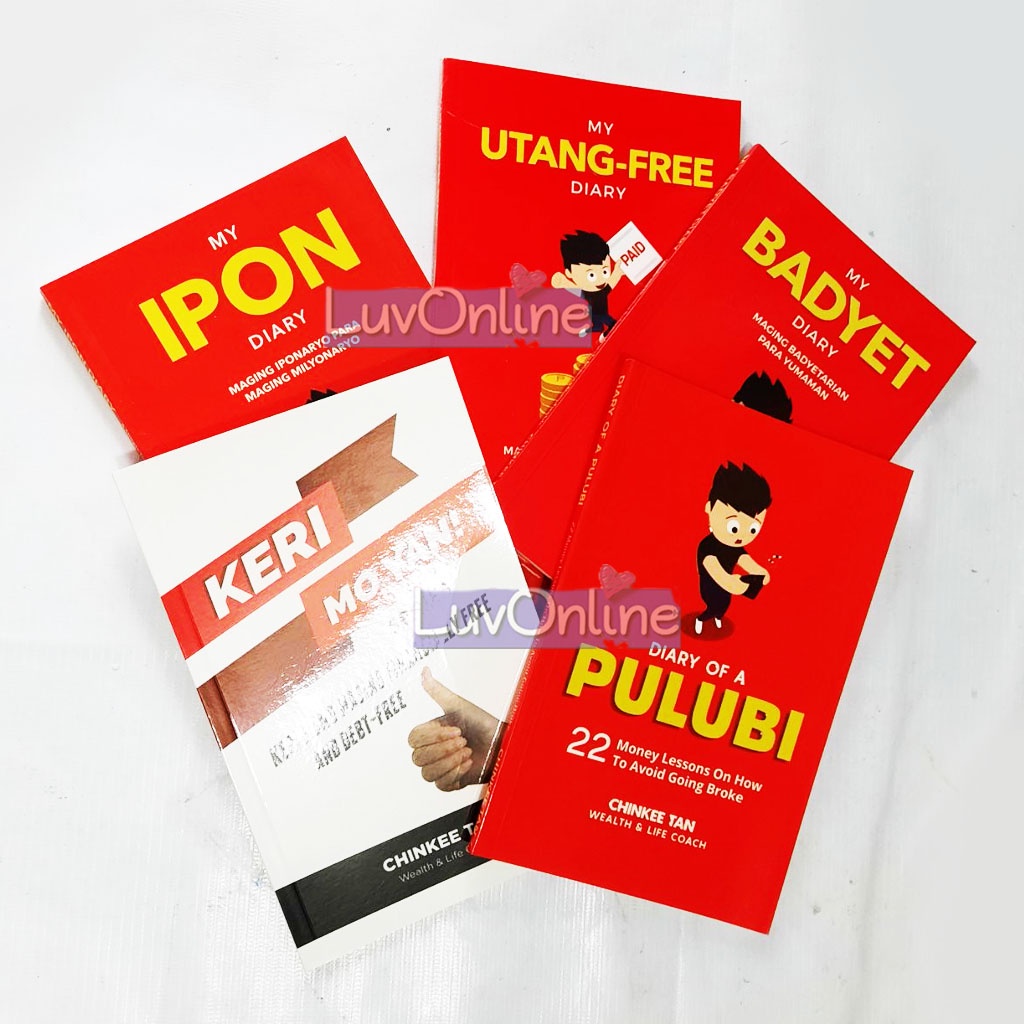 Bundle Diary 5in1 Utang Ipon badyet Pulubi Keri Mo Yan By Chinkee Tan Iponaryo Diaries Financial ...