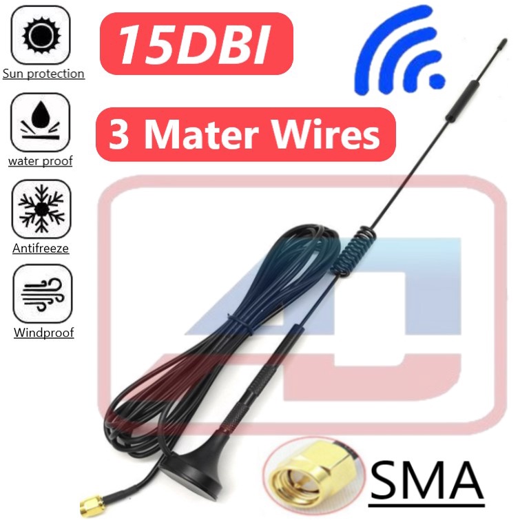 AD 15dbi Outdoor Antenna for Globe at Home Prepaid Wifi Modem | Shopee ...