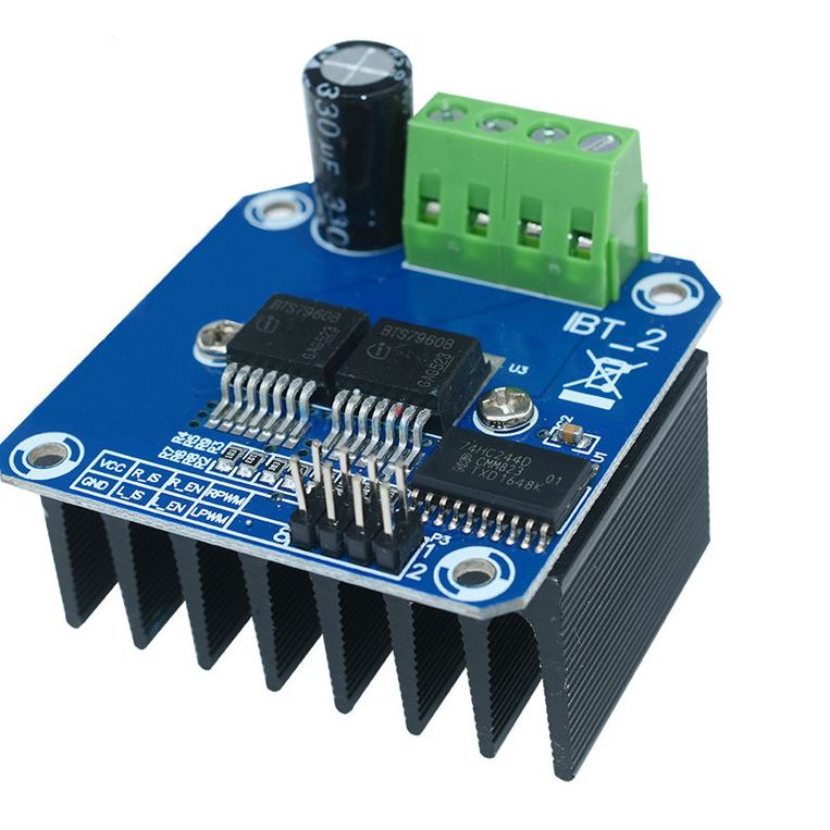 Motor Driver H-Bridge Module BTS7960 BTS7960B 43A for Arduino - UniTop
