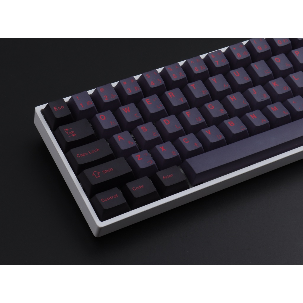 GMK Alter black gray keycaps, 129 Keys keycaps Cherry Profile DYE-SUB ...