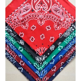 COD☑️12Pieces Affordable Scarf Bandana Handkerchief Panyo | Shopee ...