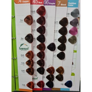 bremod hair color (natural series: dust, blond, light blonde, brown ...