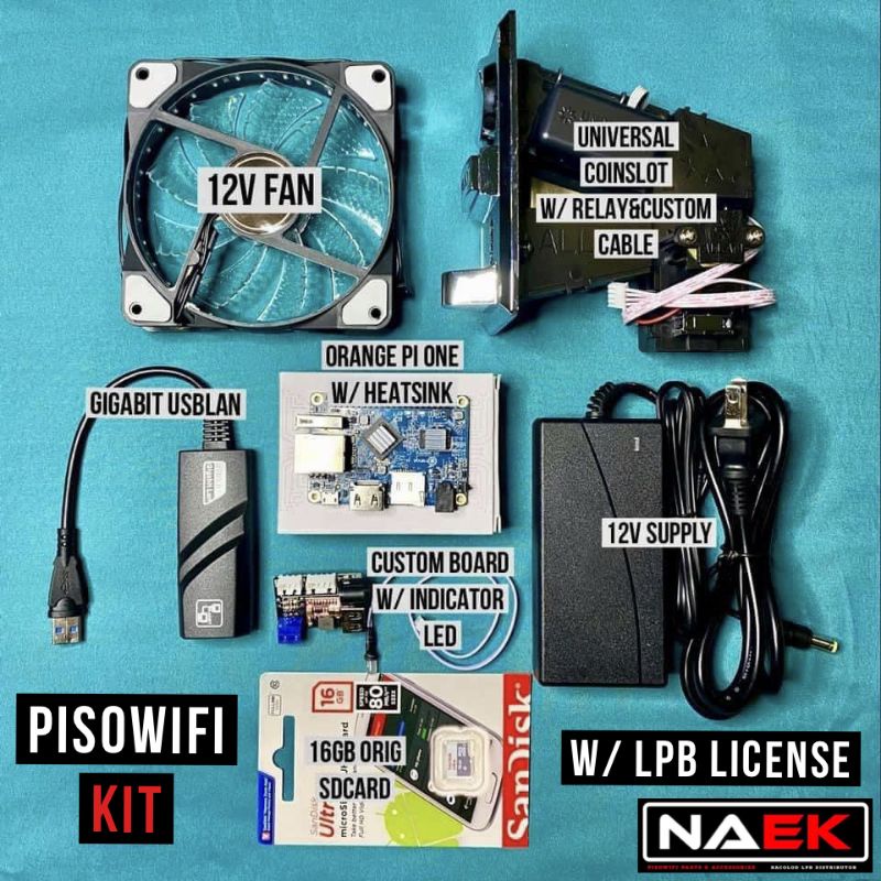 DIY Wifi kit w/ License / Orange pi One 1Gb Kit for Pisowifi Piso Wifi ...