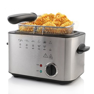 High Quality Stainless Steel Electric Deep Fryer | Shopee Philippines