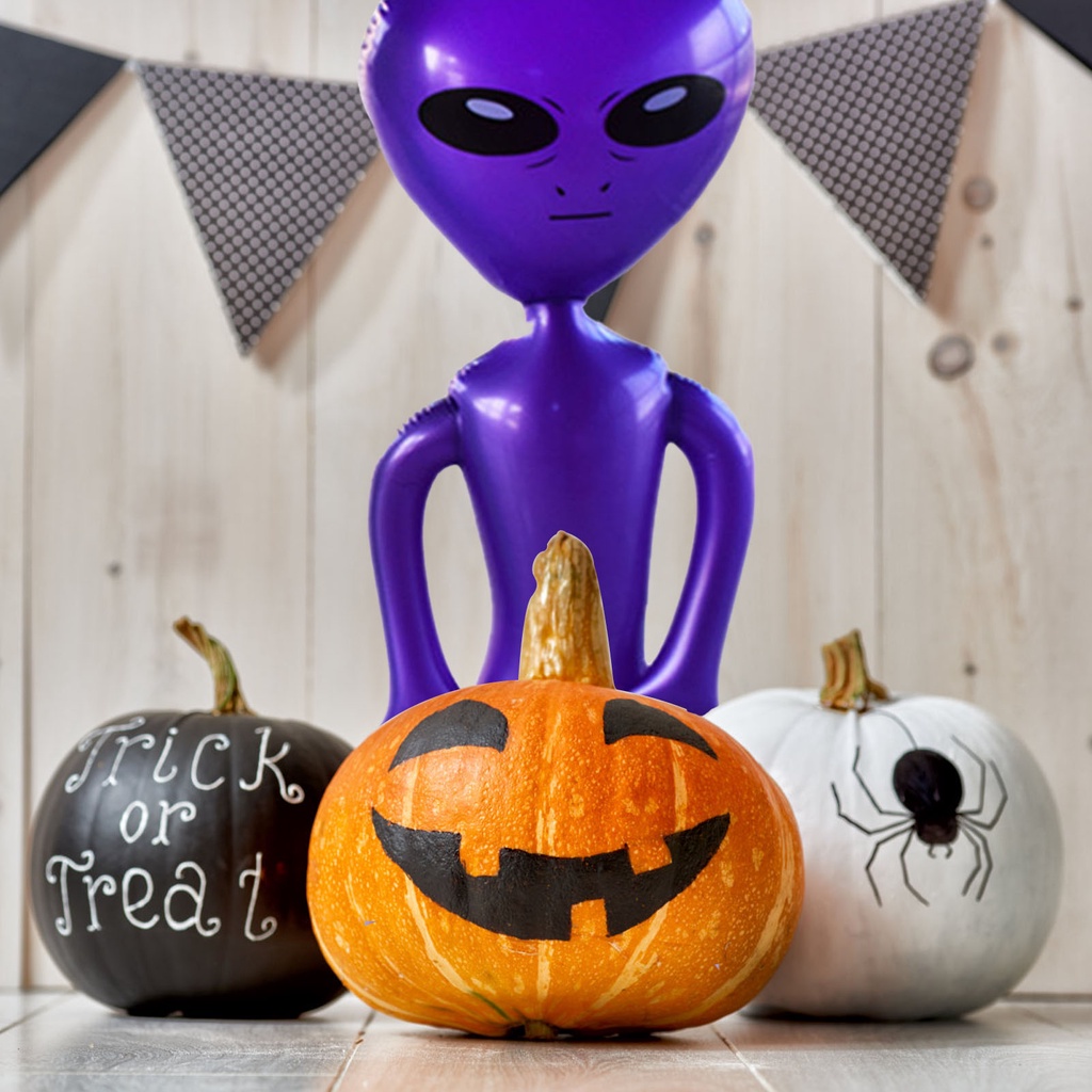 Alien Party Decorations Vivid Inflatable Alien Balloon Halloween ...