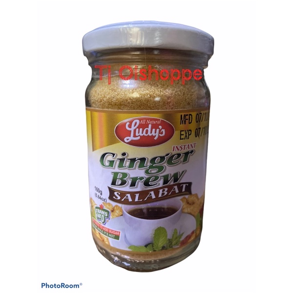 LUDYS INSTANT GINGER SALABAT BREW 160g | Shopee Philippines